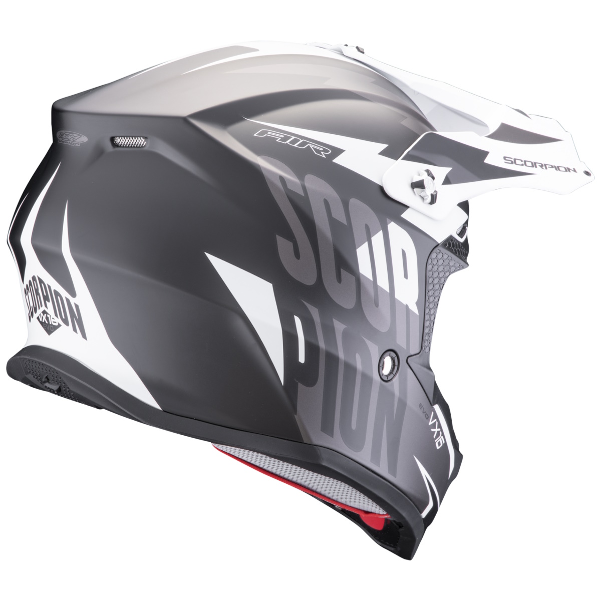 SCORPION VX-16 EVO AIR Slanter 2024 Matt Black/Silver, 179,00 ...